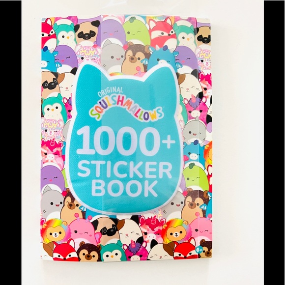 Squishmallows | Other | 096 Squishmallows 000 Sticker Book Kellytoy ...